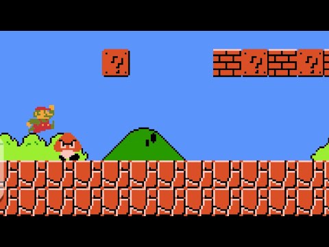 Mario in Geometry Dash!? [Super Mario Bros LV1] 100% - YouTube