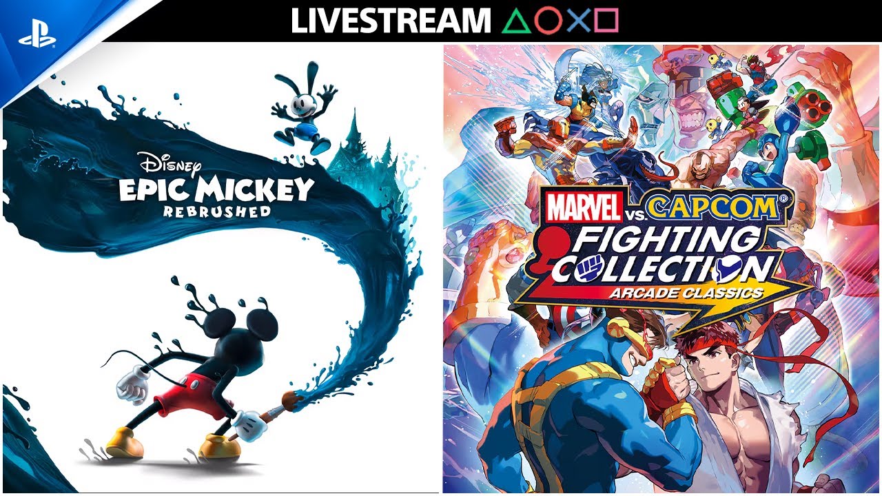 Stream - Disney Epic Mickey: Rebrushed | MARVEL vs. CAPCOM Fighting ...
