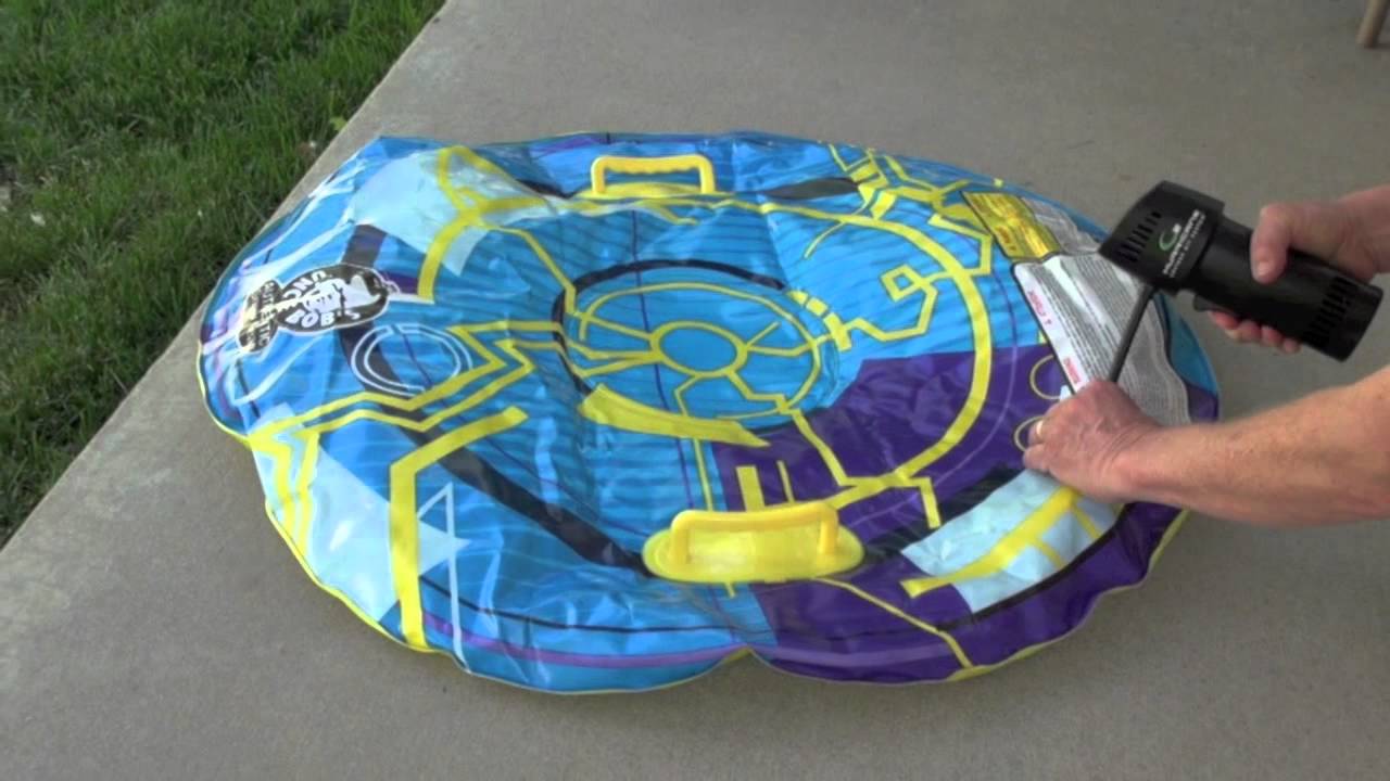 02 Hurricane blows up pool toy - YouTube
