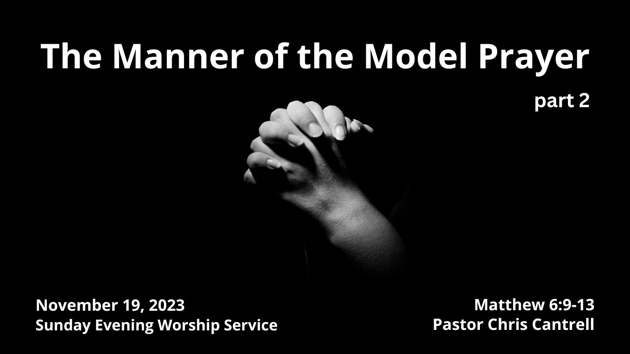 The Manner of the Model Prayer part 2 - YouTube
