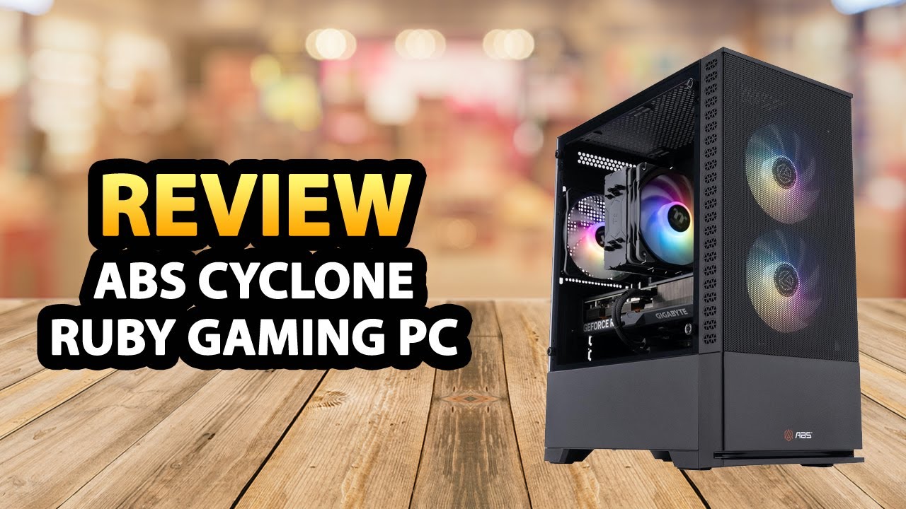 Advantaged Battlestations [ABS] Cyclone Ruby Gaming PC Review - YouTube