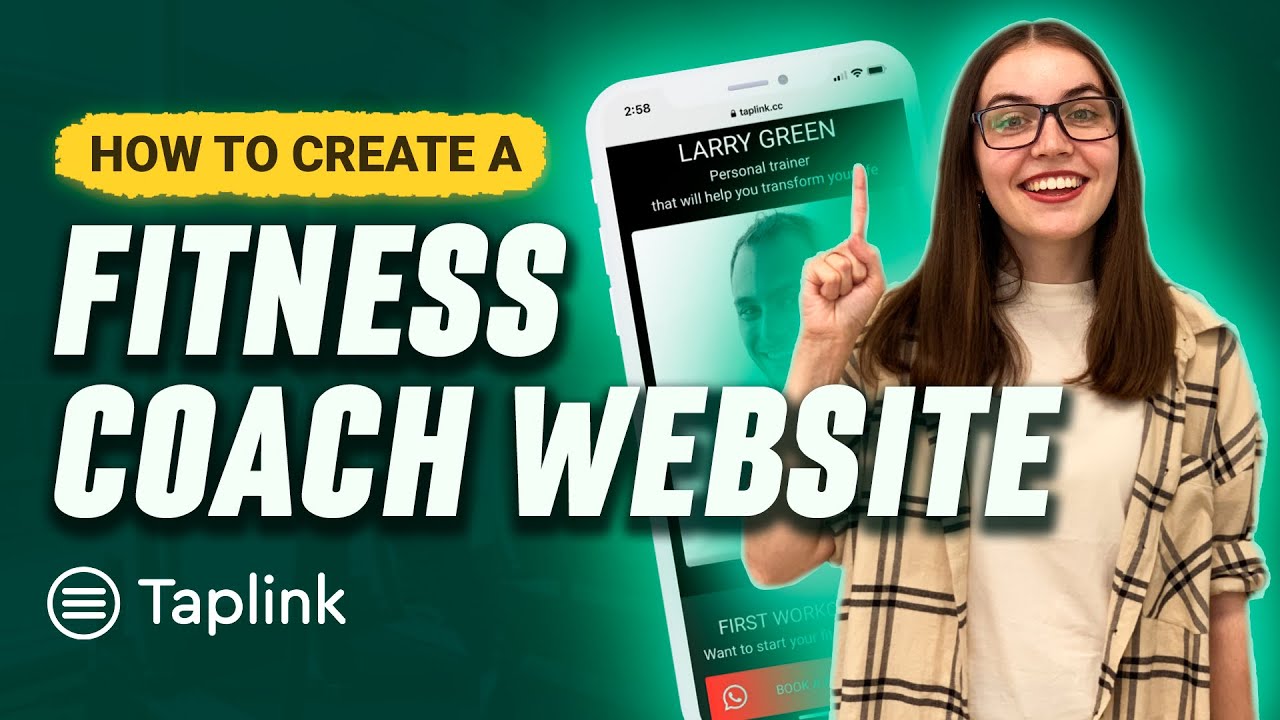 How to Create a Website for a Fitness Coach / Personal Trainer with Taplink in 2022? (in 13 ...