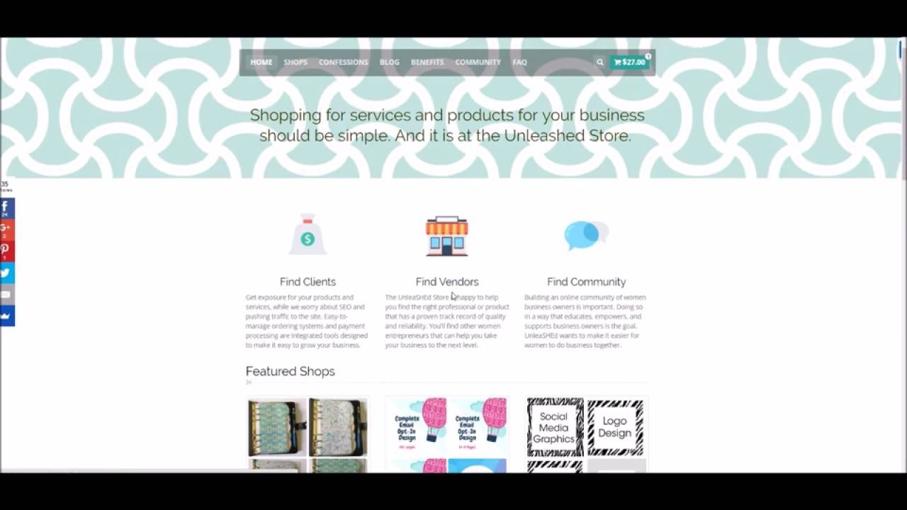 Freaky-Fast Overview of the UnleaSHEd Store Website for Women ...