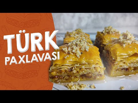 BU TARİFLE HERKES BAKLAVA YAPACAK │EVİNİZDƏ RAHATLIQLA HAZIRLAYACAĞINIZ QOZLU TÜRK PAXLAVASI