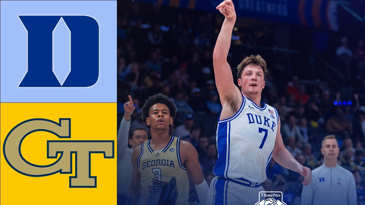 Duke Blue Devils vs Georgia Tech Full Game Highlights Mar 13,2025 USA ...