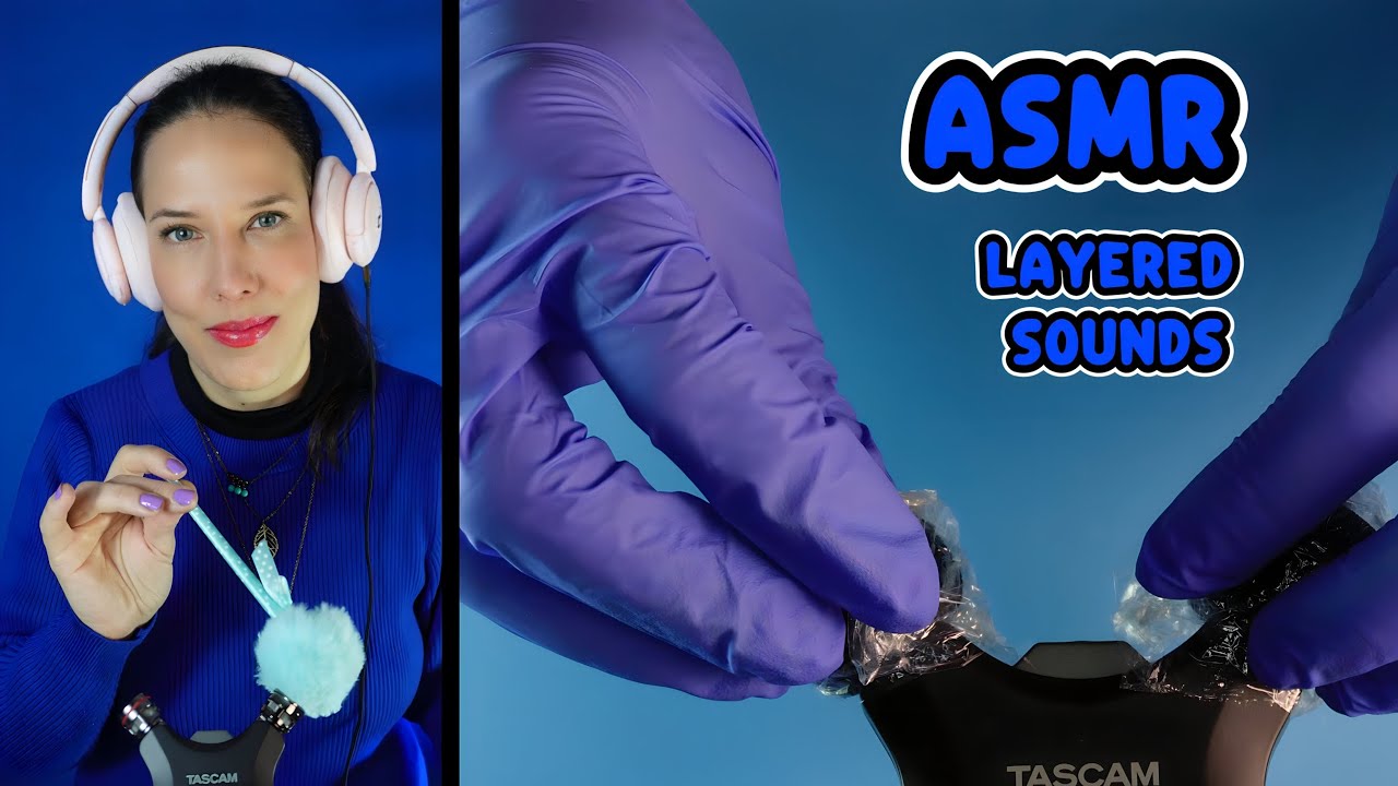 Blue Layered Sounds ASMR for Deep Sleep & Relaxation 💙 - YouTube