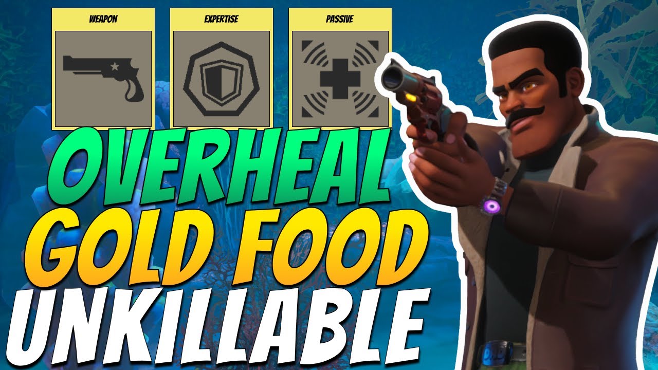 OVERHEAL WITH GOLD FOOD CHIP MAKES ME UNKILLABLE | Chavez Solo Gameplay ...