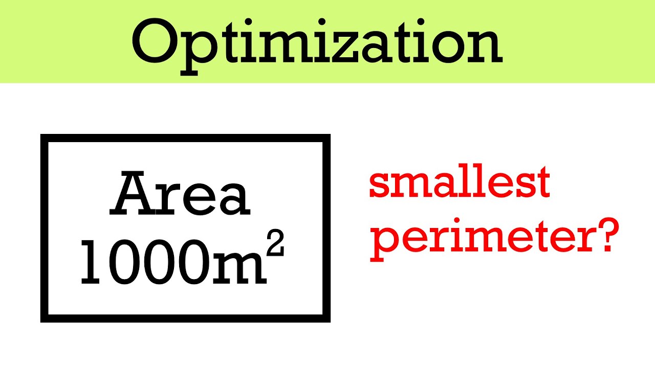 Find the dimensions of a rectangle with an area of 1000 m^2 whose ...