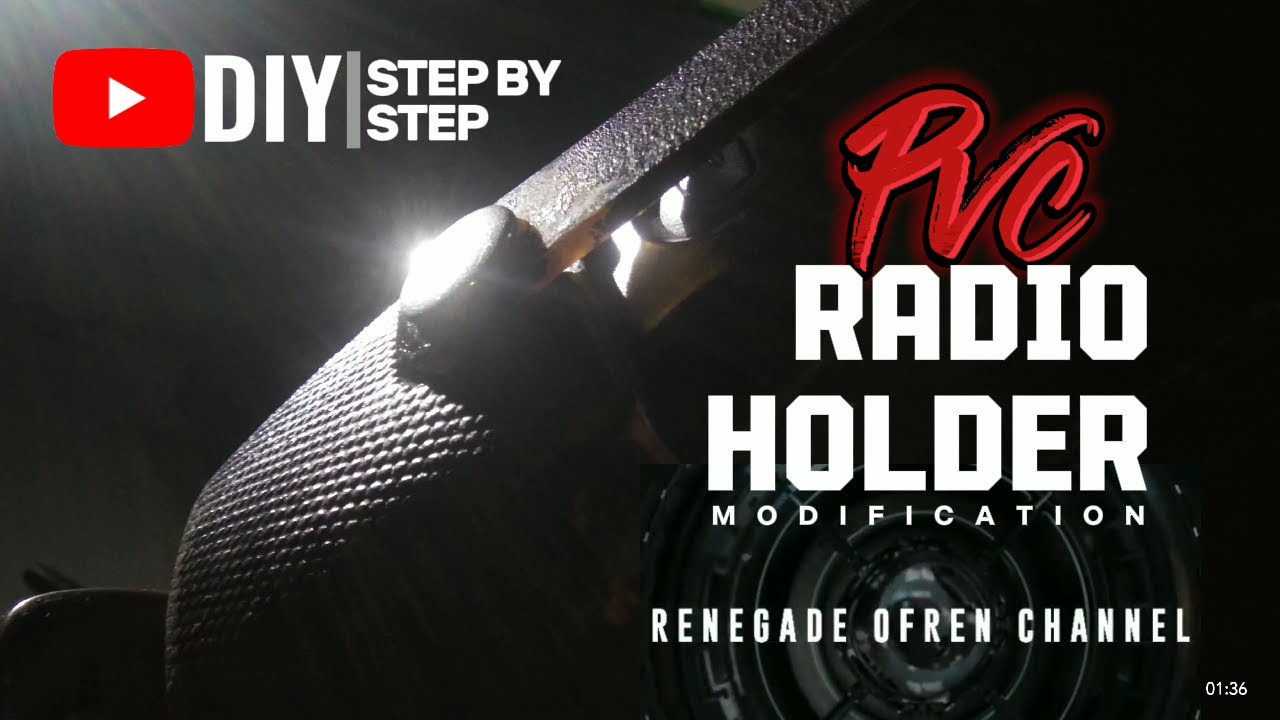 Modefication of PVC Radio Holder/ DIY #diy - YouTube