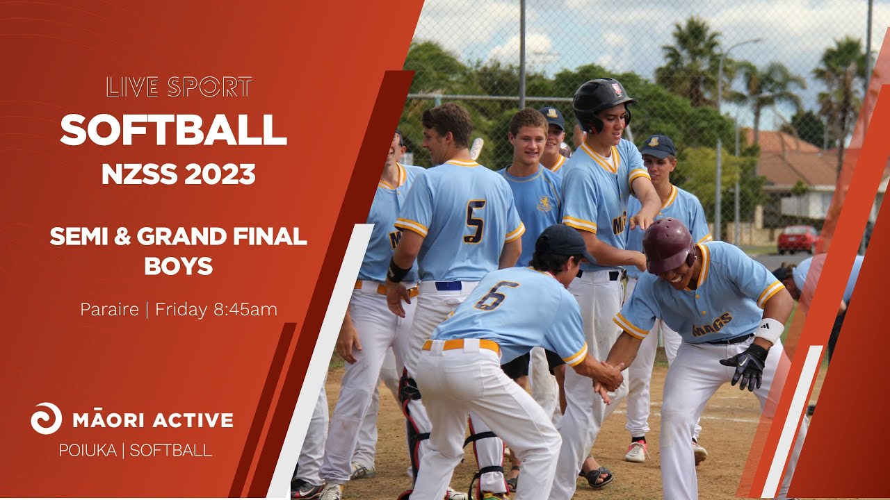 Softball NZSS Championships 2023 | Boys Final's Day - YouTube