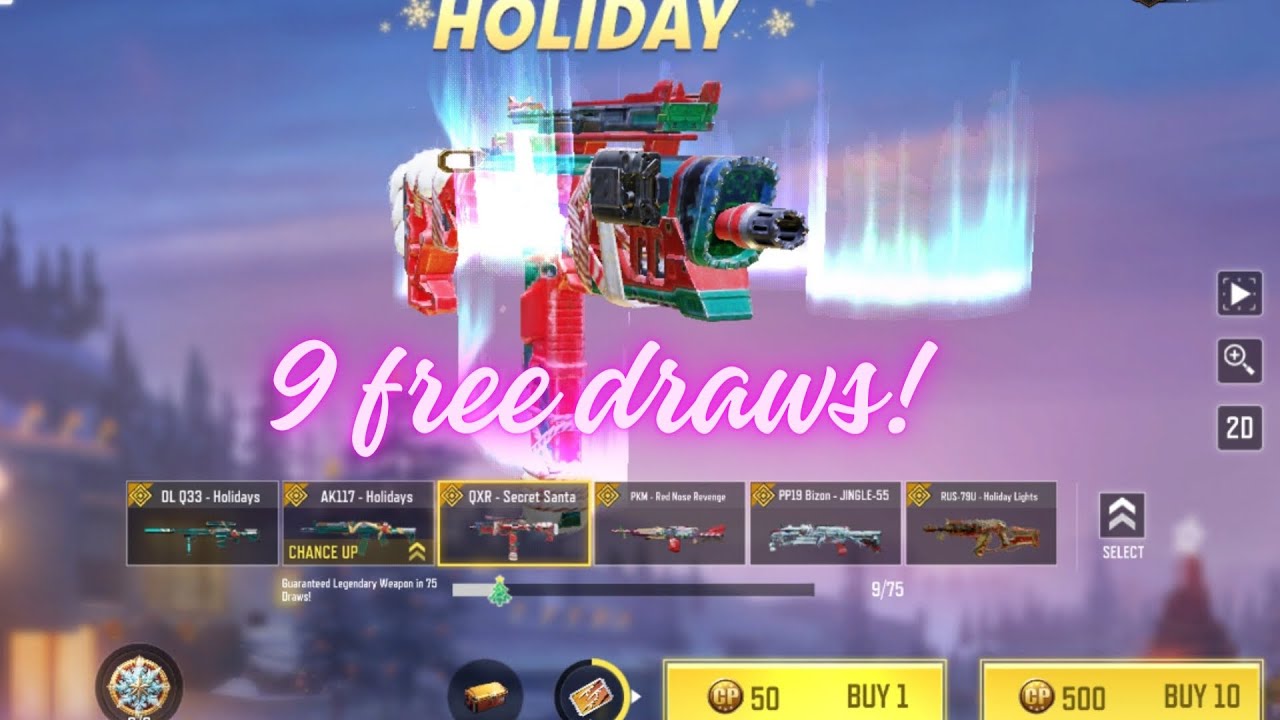 Holiday series armory draw in CODM | #youtubevideos #callofduty #codm ...