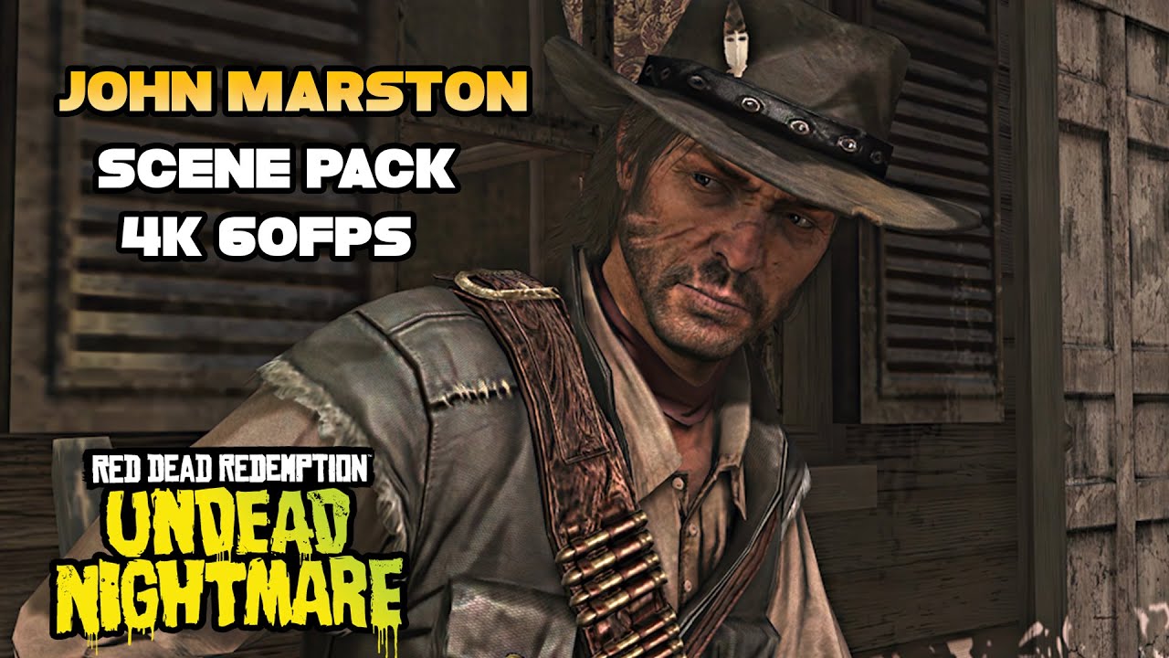John Marston (Undead Nightmare) 4K Scene pack - YouTube