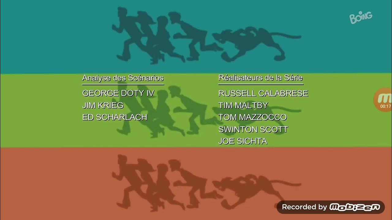 Whats New Scooby Doo End Credits 2002 Boing France Airing Youtube