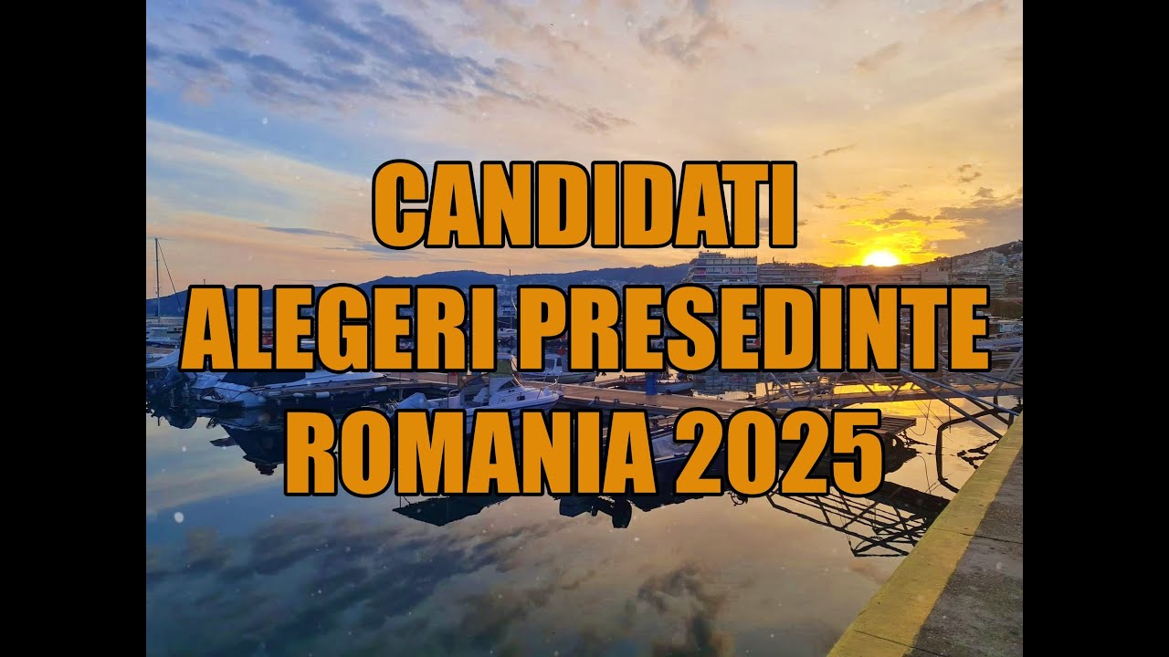 CANDIDATI PRESEDINTE ROMANIA 2025 - YouTube