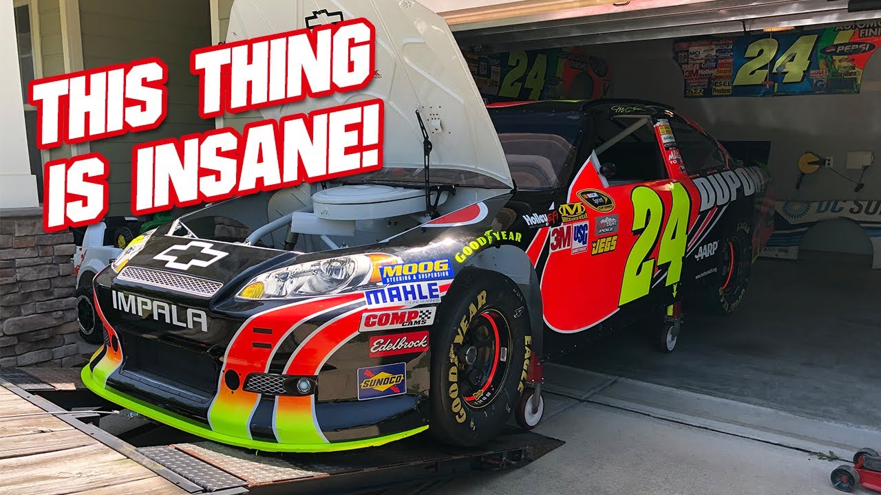 Rebuilding a LEGIT NASCAR Cup Race Car I Just Bought - Same car he ...