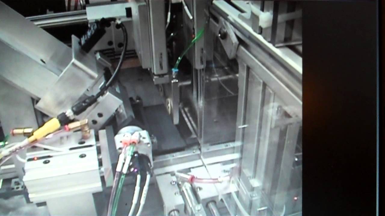 AUTOMATIC PART COLLATING MACHINE - YouTube