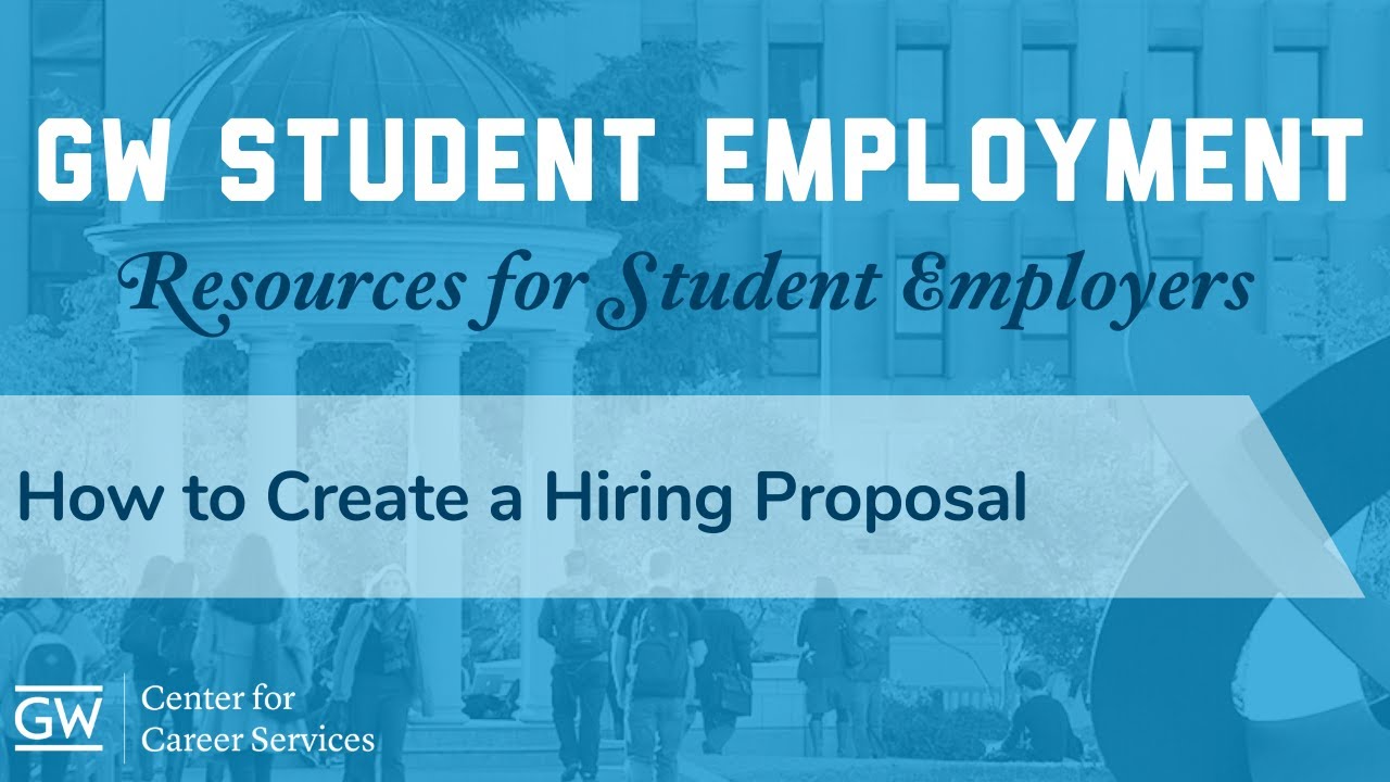 How to Create a Hire Proposal - YouTube