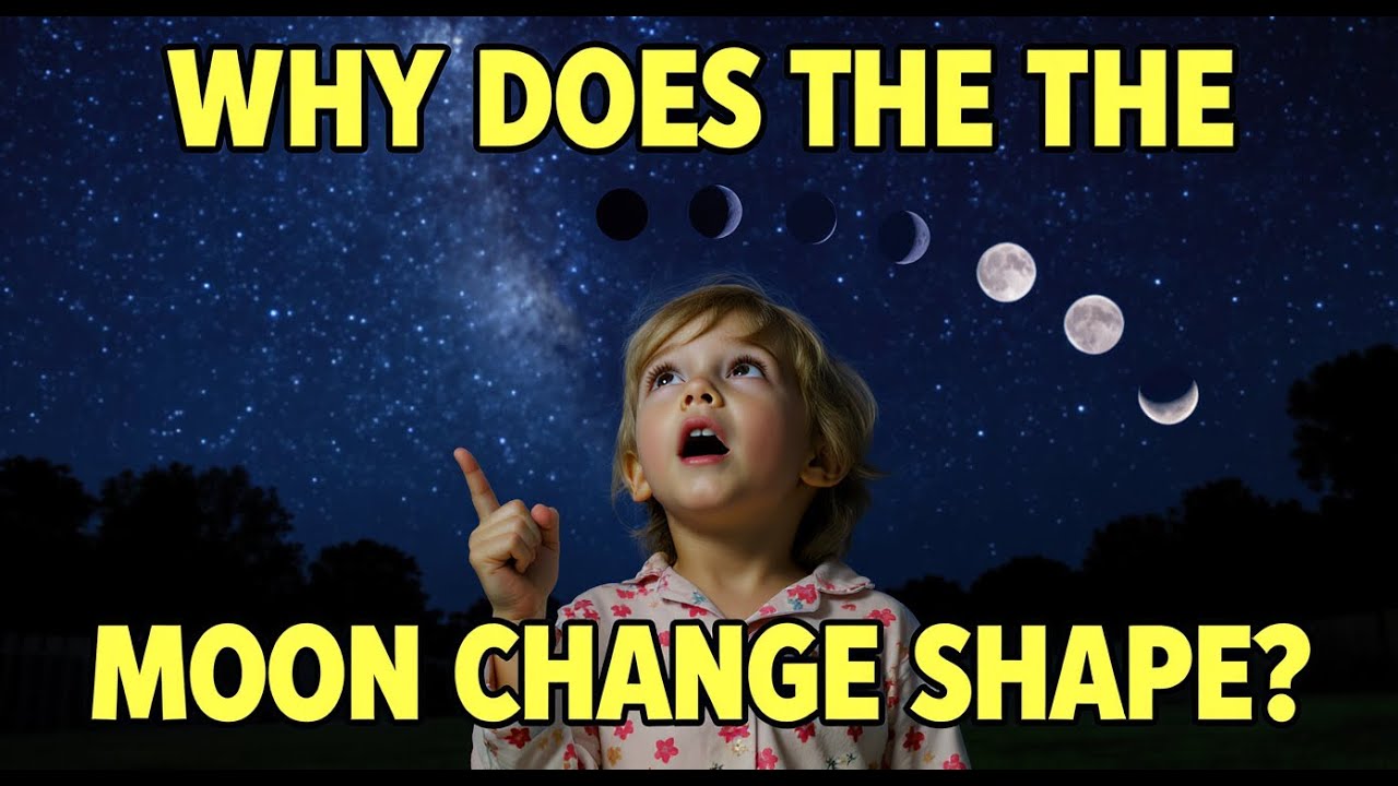 Why Does the Moon Change Shape? 🌙 Discover the Phases for KIDS! - YouTube
