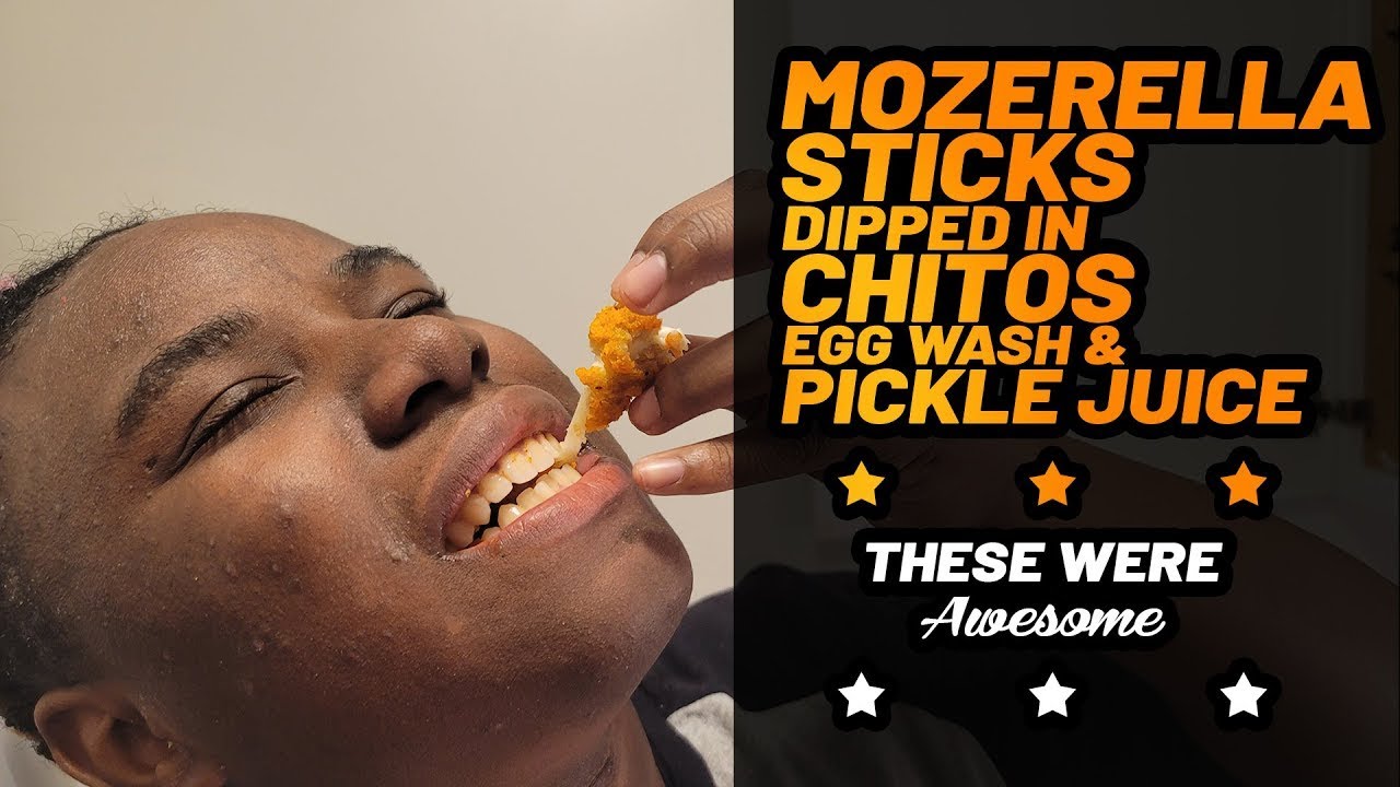 Cheeto Flavored Mozzarella Cheese Sticks!!! - YouTube