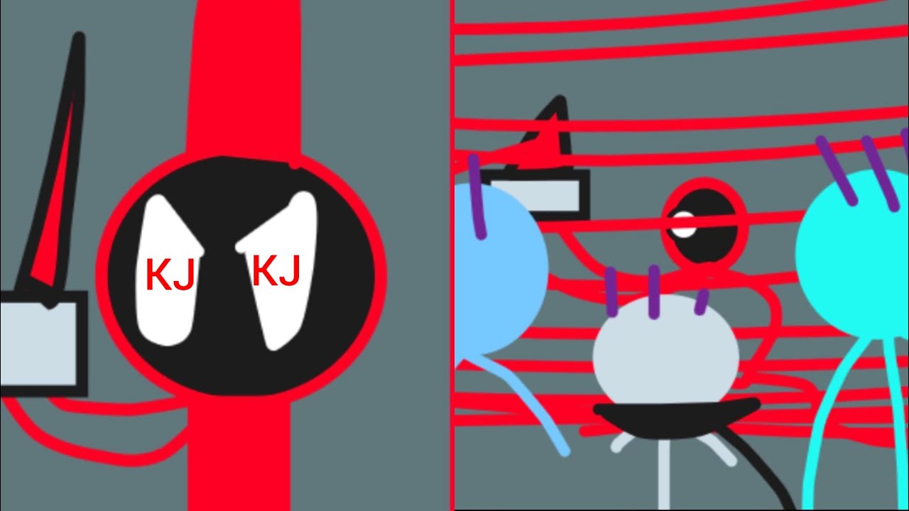 KJ | red sword laser at all dummys in KJ arena - YouTube