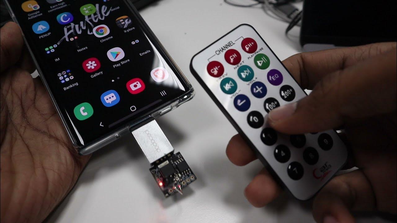 Digispark Attiny85 IR Remote Receiver For PC Media Player - YouTube