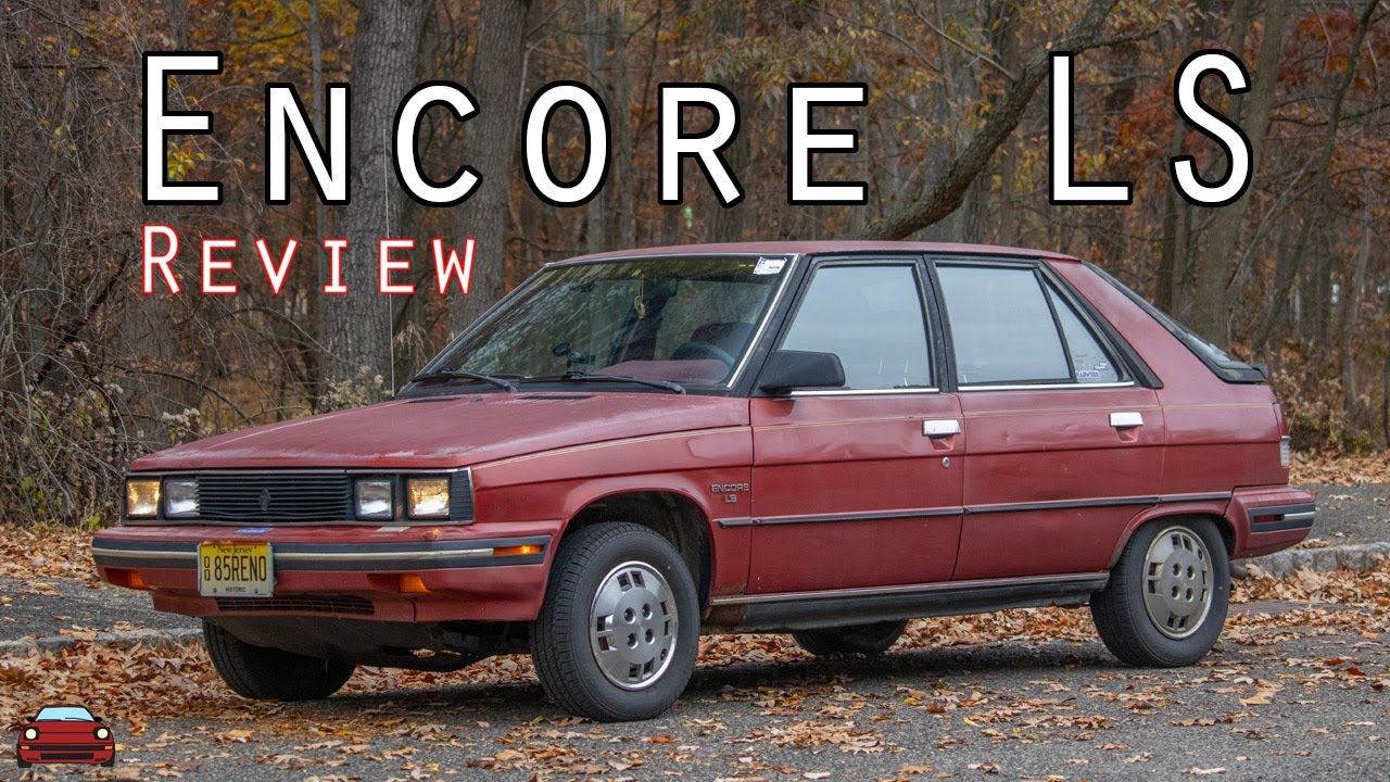 1985 Renault Encore LS Review - A French Economy Hatchback! - YouTube