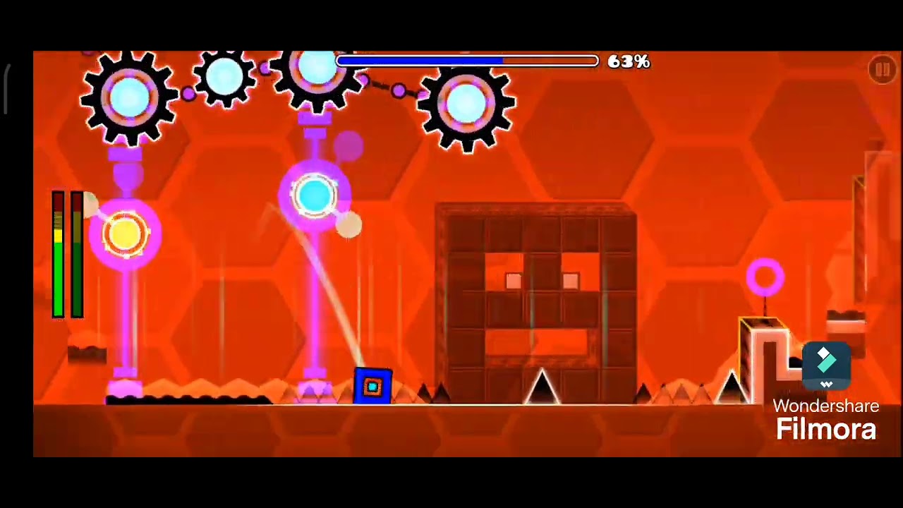 Geometry Dash nivel Blast processing completo al 100% - YouTube