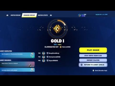 Coming in 2nd in ranked reload! - YouTube