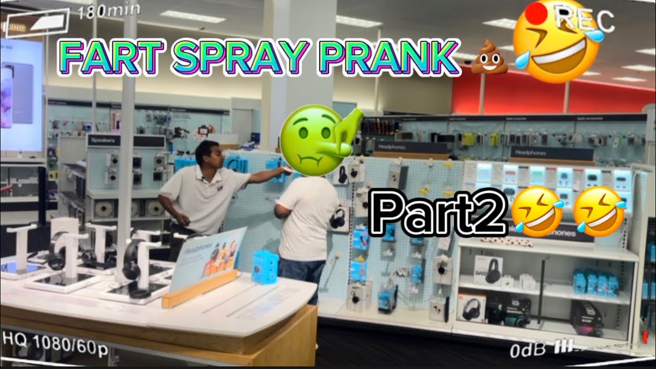 GOING SMACK AT PEOPLE TO SMELL MY FART SPRAY!!!🤣🤣🤣💩💩🥷 - YouTube