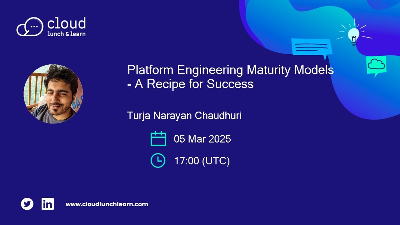 Platform Engineering Maturity Models - A Recipe for Success - YouTube