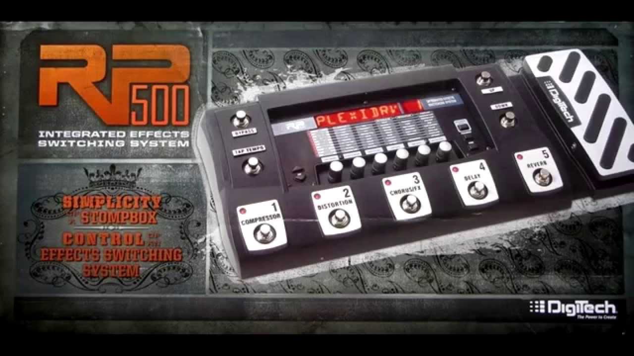 Vlad K. - Digitech RP500 (Unboxing) RUS - YouTube