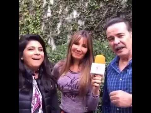 Cierran foro de Las Amazonas - Victoria Ruffo & Cesar Evora con Cristy Saavedra