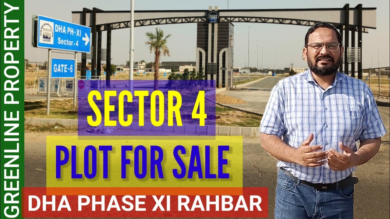 10 Marla Plot For Sale At Hot Location in DHA Phase 11 Rahbar Sector-4 ...