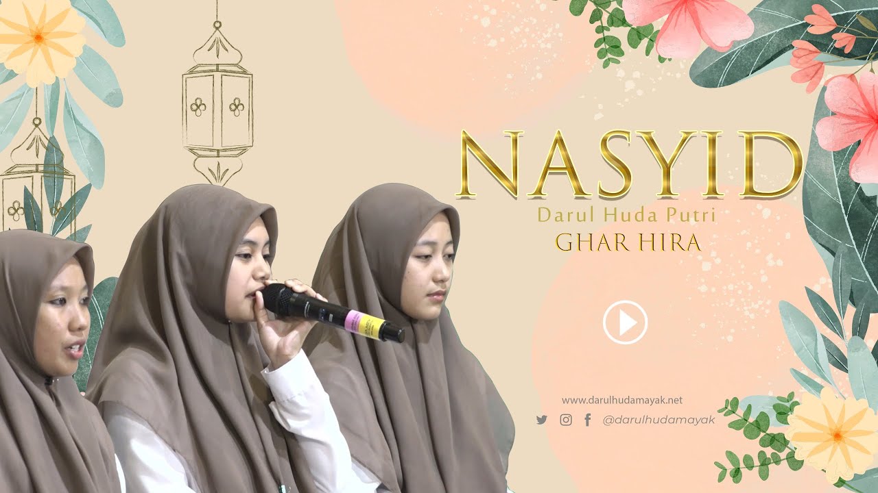 GHAR HIRA | NASYID DARUL HUDA PUTRI - YouTube