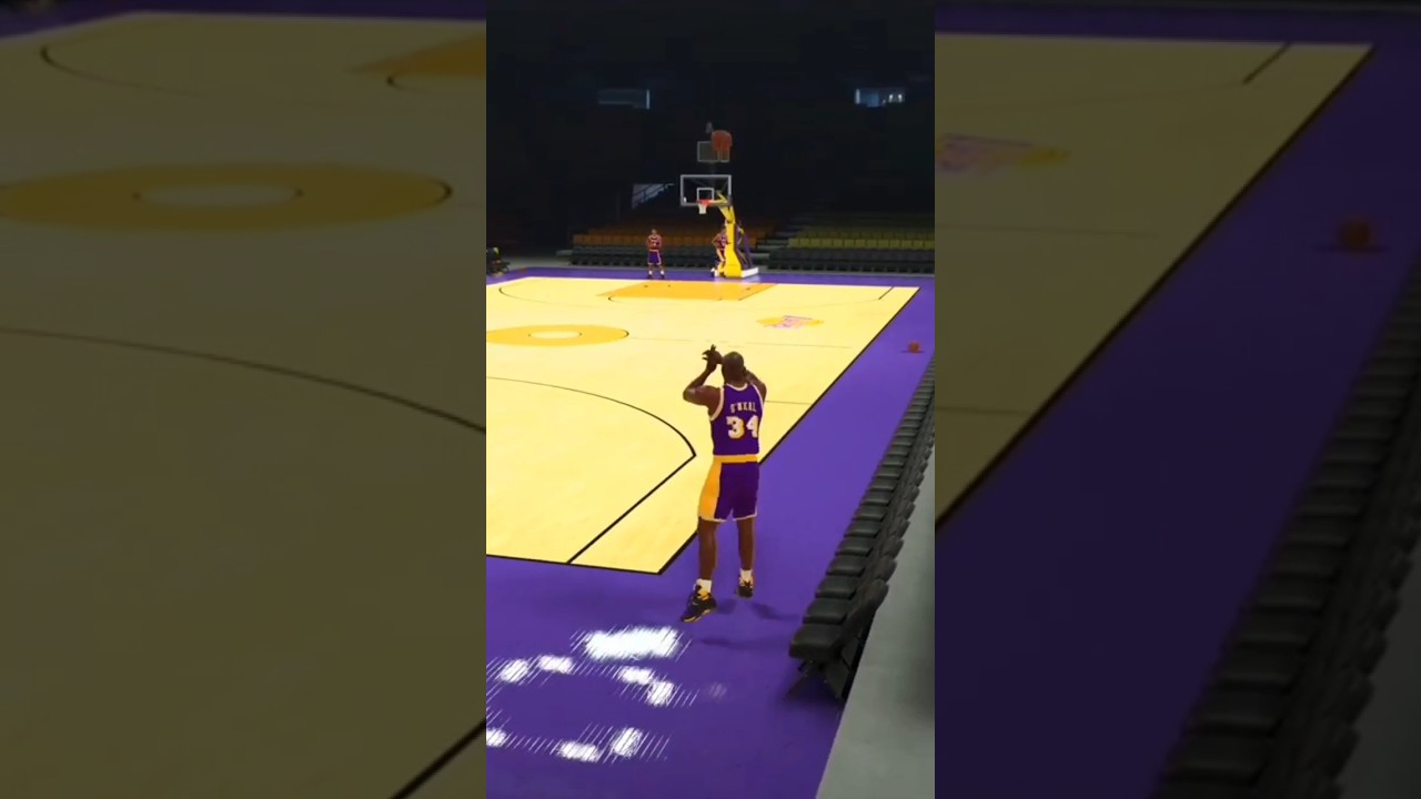 Full Court Shot Shaq #shorts - YouTube