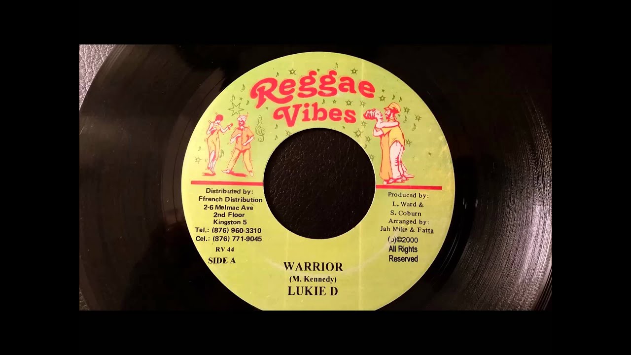 Lukie D - Warrior - Reggae Vibes 7" (Sudden Attack Riddim) - YouTube