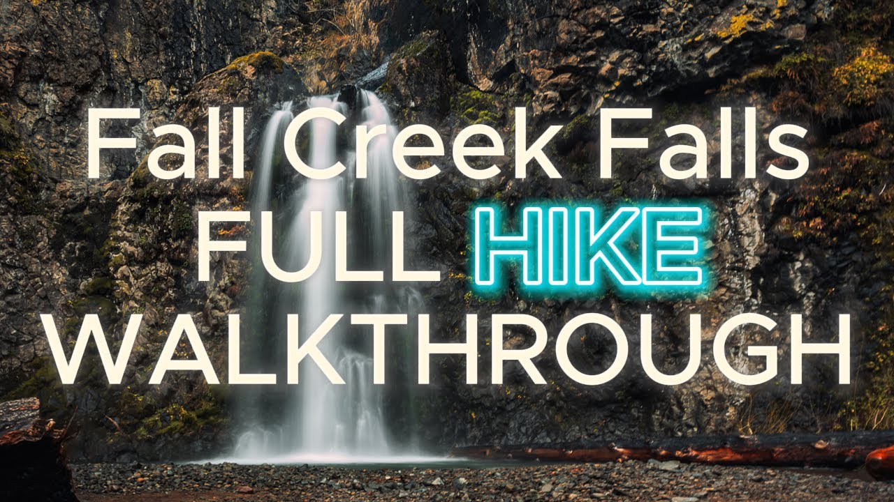 4K Virtual Hike - Oregon- Fall Creek Falls - YouTube