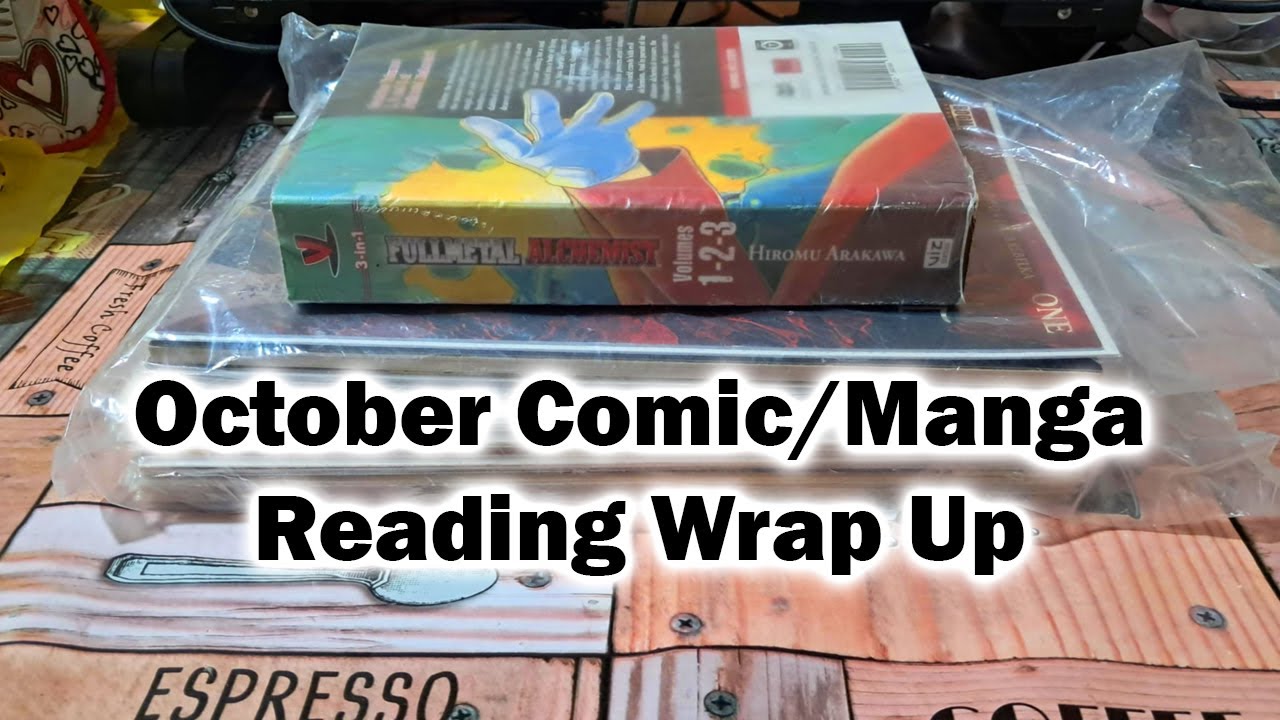 October Comic/Manga Reading Wrap Up (2025) - YouTube
