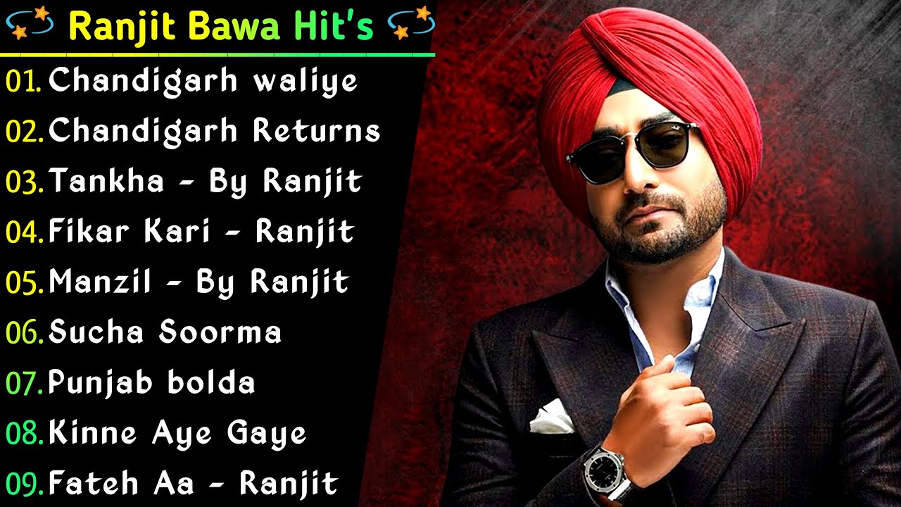 Ranjit Bawa Superhit Punjabi Songs | New Punjabi Song 2022 | Non-Stop ...