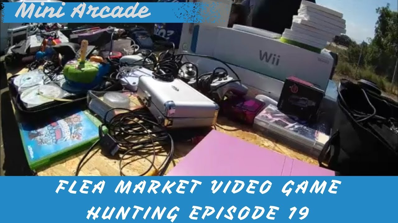 Flea Market Video Game Hunting (Ep.19) Mini Arcade - YouTube