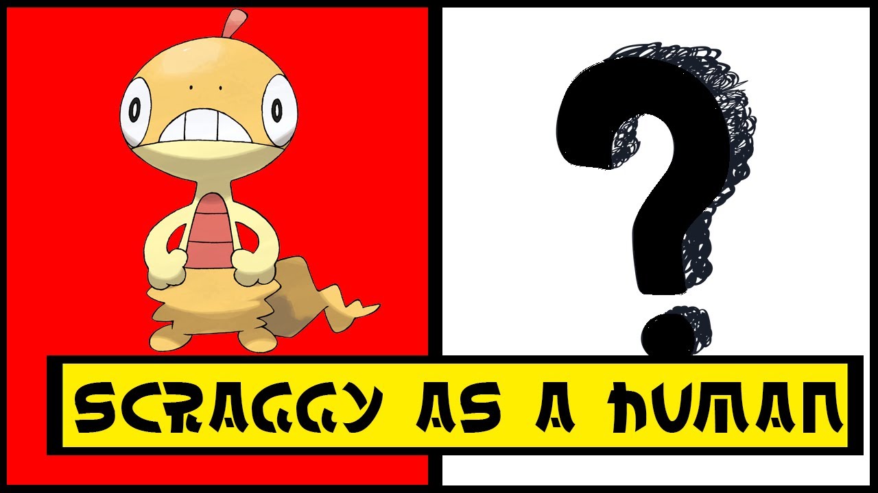 Speed Drawing #1: Scraggy Human Form: D-Scraggy - YouTube