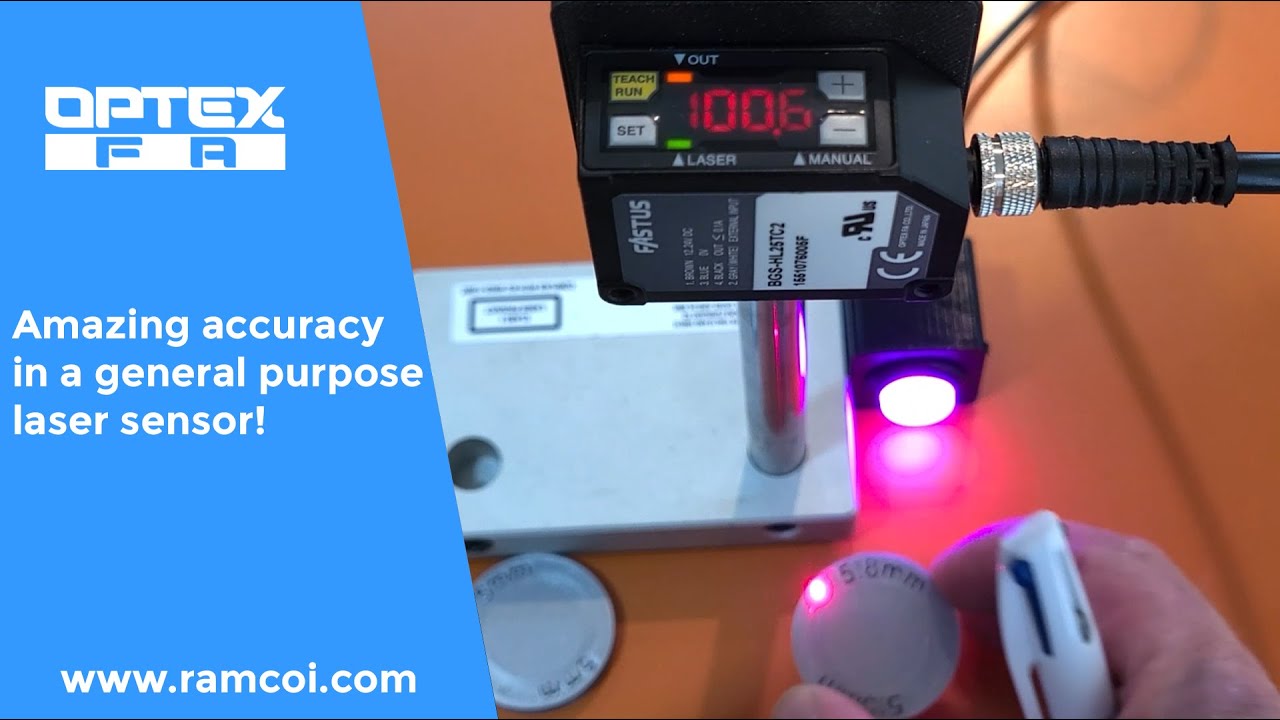 How to teach (2point) the BGS-HL Series from Optex FA - YouTube