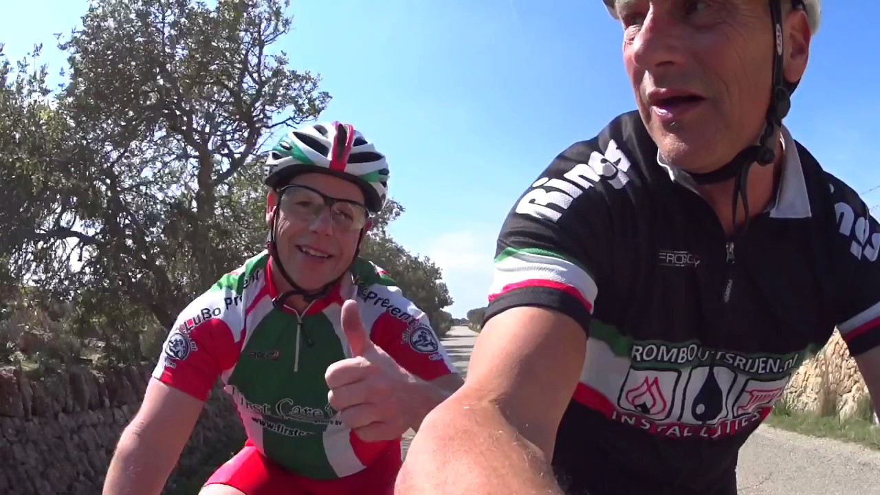 Dag 1 Fred Rompelberg fietsvakantie 22 maart 2017 - YouTube