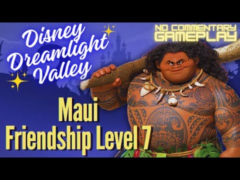 Disney Dreamlight Valley Demigod of the Wind and Sun - Maui Quest [No ...