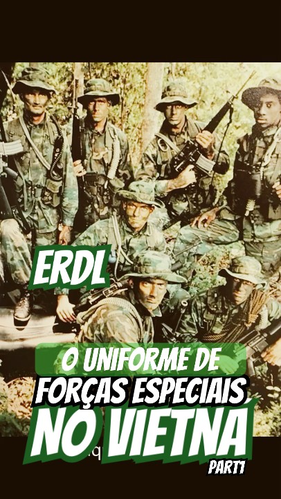O PAI DO WOODLAND! 🍃 ERDL: A Camuflagem de ELITE (Lime Pattern) Que ...