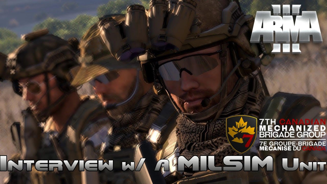 ARMA 3 - Interview With A MILSIM Unit - YouTube