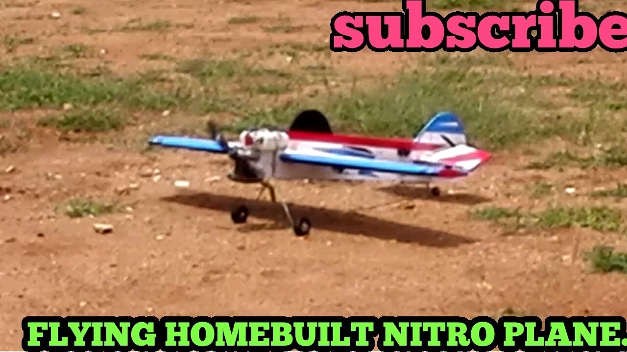 HOME BULD NITRO 3D PLANE. | 3D NITRO PLANE. - YouTube
