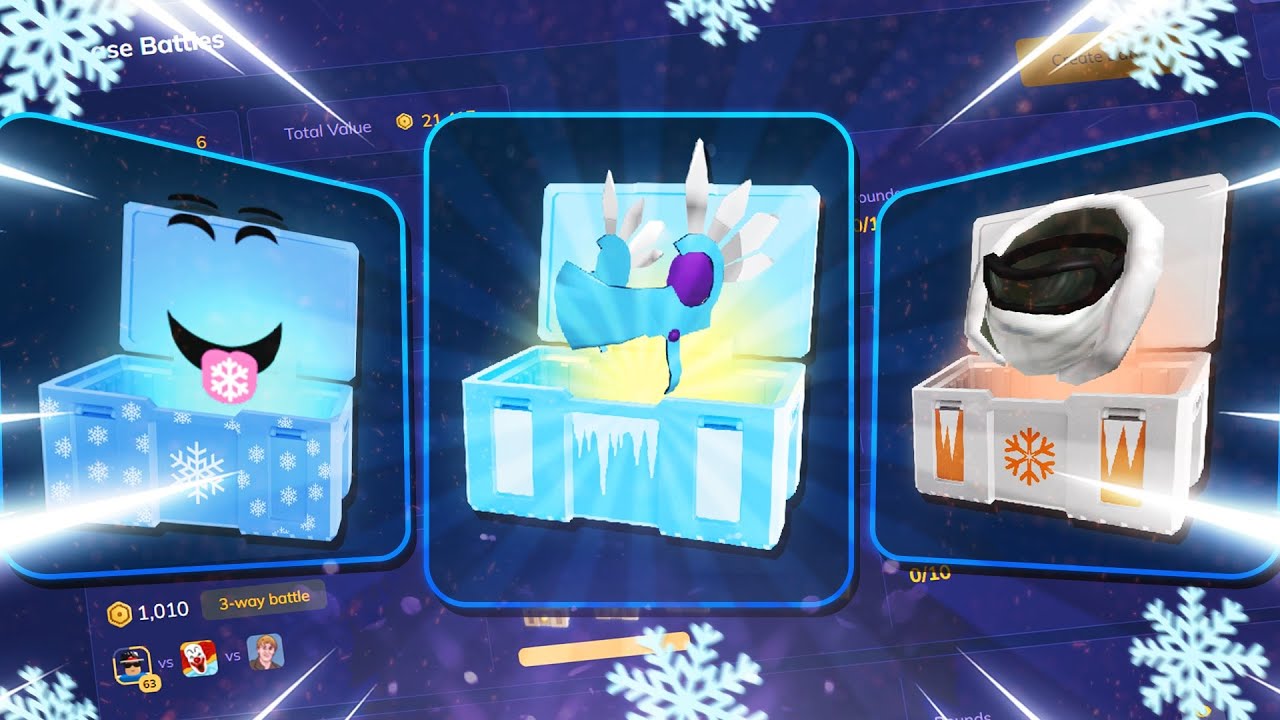 Winter Cases Only | Roblox RBXGOLD - YouTube