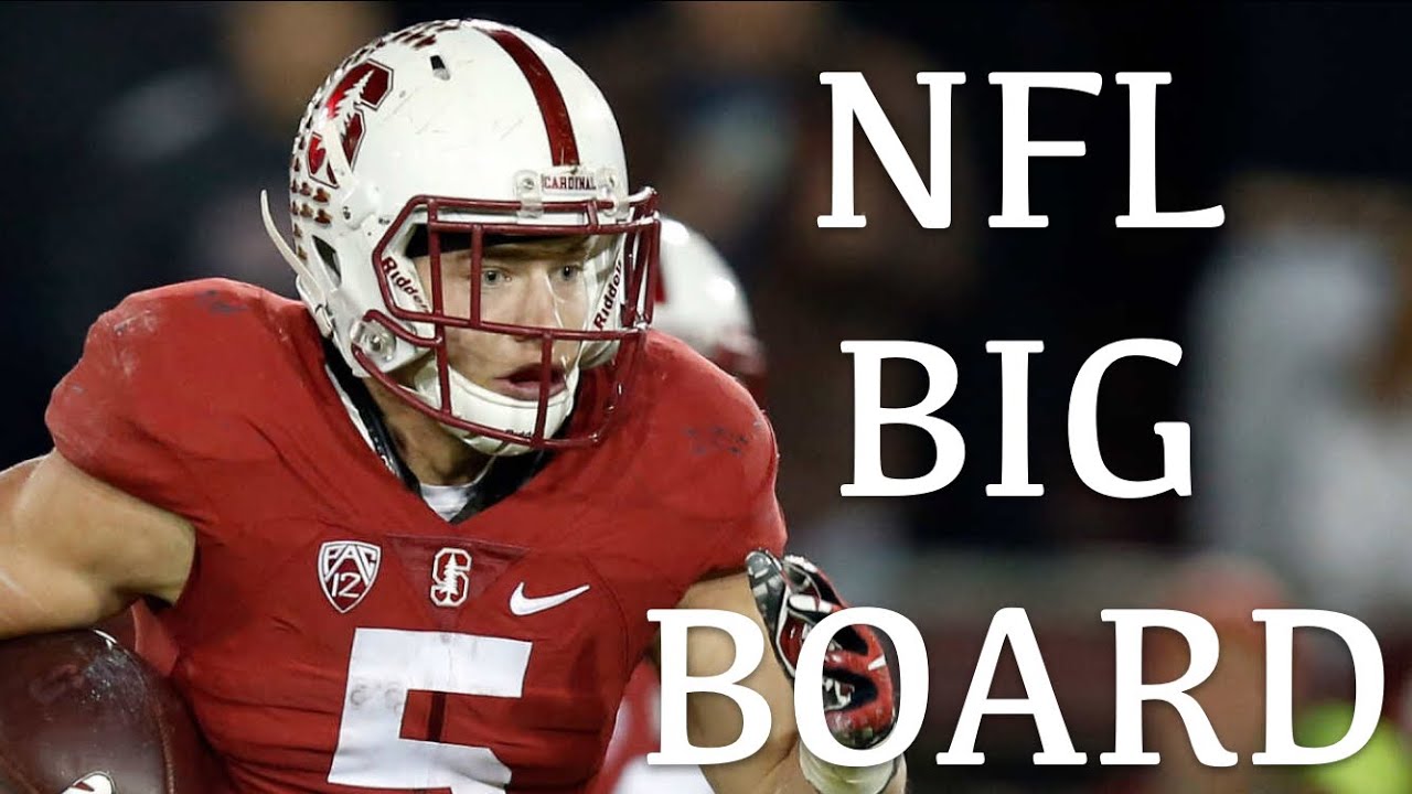 2017 NFL Mock Draft Big Board Edition - YouTube