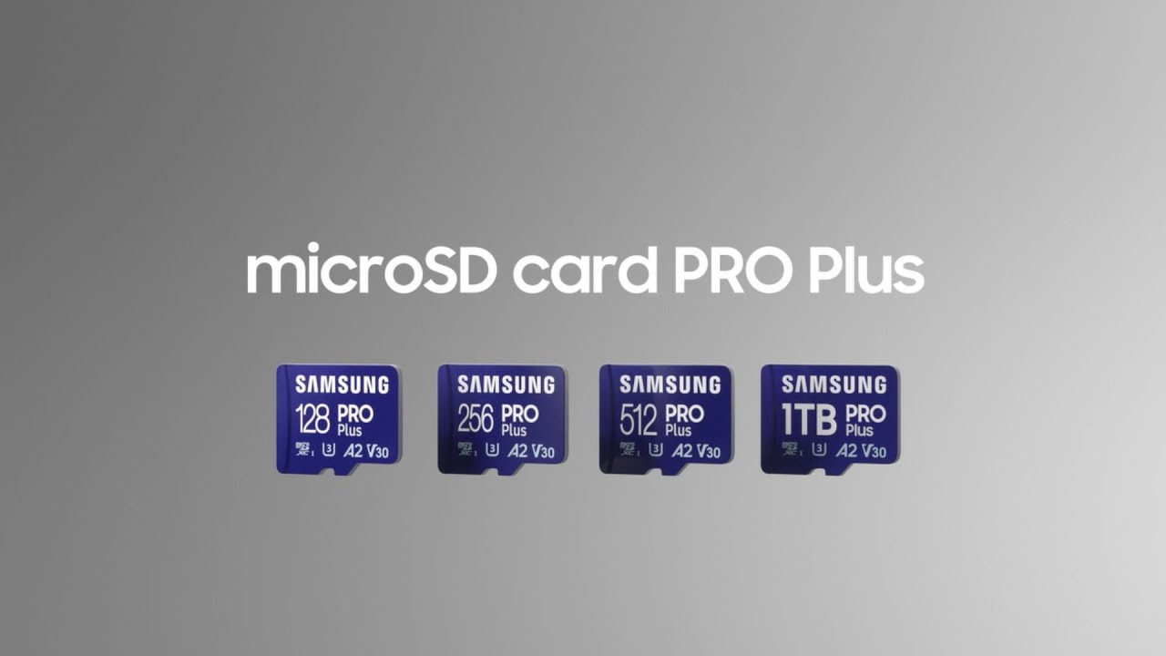microSD Card PRO Plus: Feature highlights | Samsung - YouTube